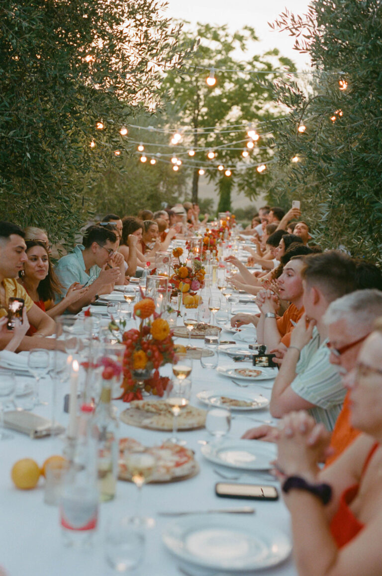 Taylor + Justin Welcome Dinner + Rehearsal Dinner by Nicole Plett ...