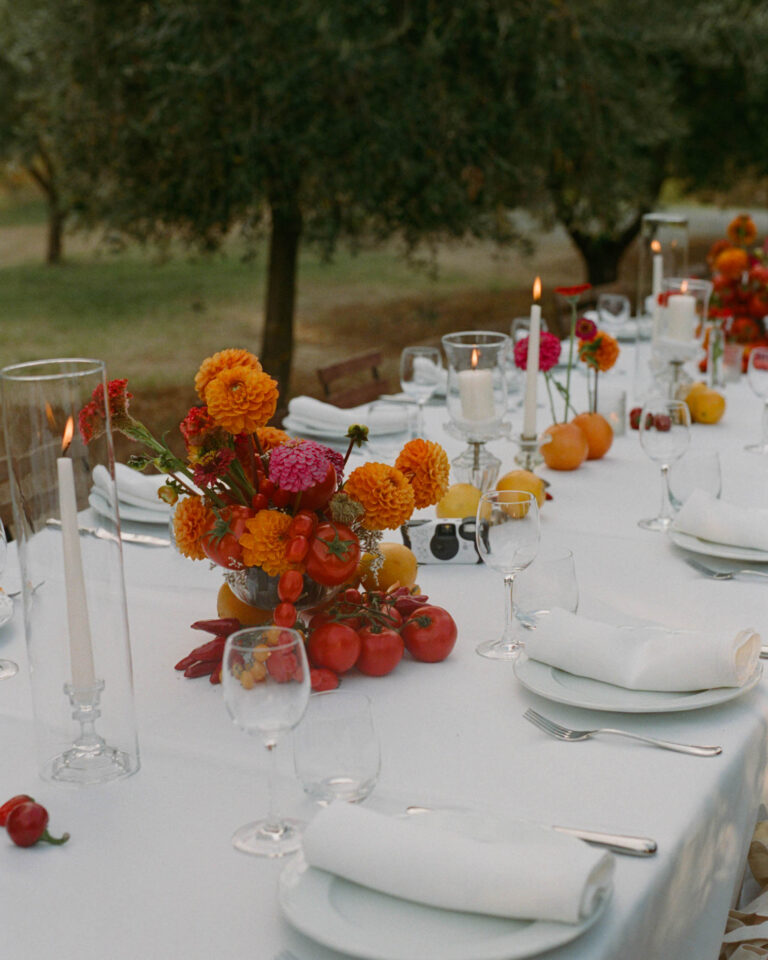 Taylor + Justin Welcome Dinner + Rehearsal Dinner by Nicole Plett ...