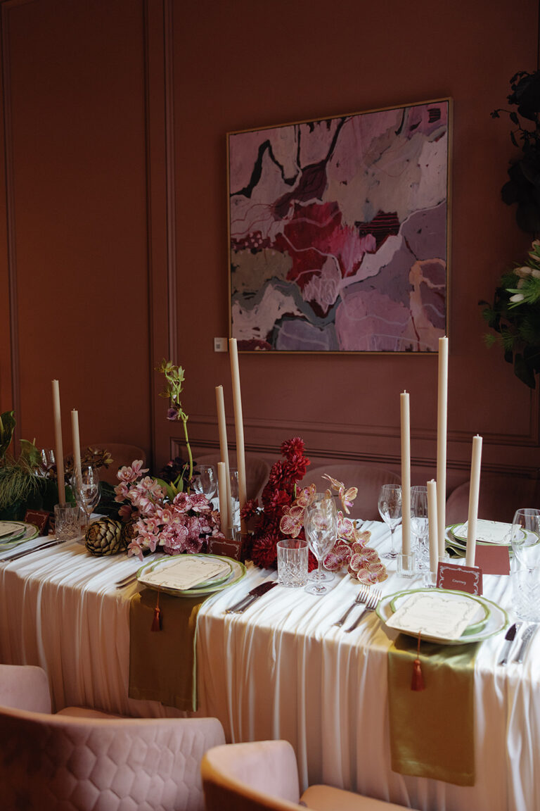 Bold Romance Meets Timeless Elegance: A Modern Wedding Editorial ...